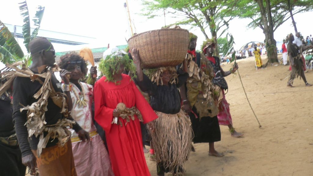At this sacred Cameroonian festival, people disappear into a river for ...